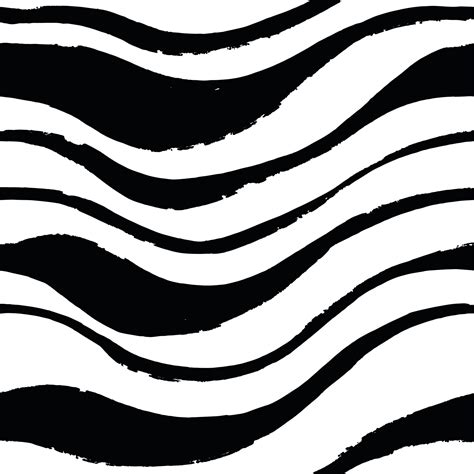 The Geometric Pattern By Stripes Seamless Vector Background Black And White Texture Graphic
