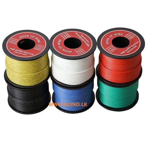 100m Roll Circuit Wire 26awg Soft Insulator Stranded Hook Up Wire Duinolk The Biggest