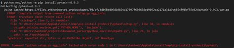 Pip Install Pyshash On Windows Failed Issue Flier Pyfasthash GitHub