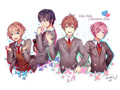 Chat With Ddlc Male Version Doki Doki Literature Club Enjoy Free Ai