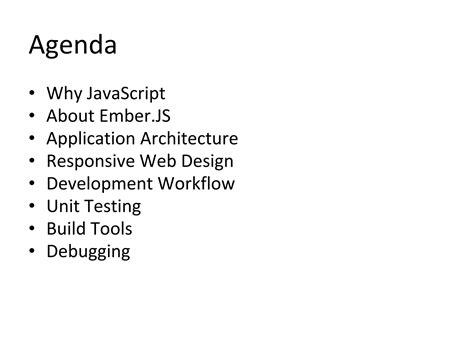 Introduction To Emberjs