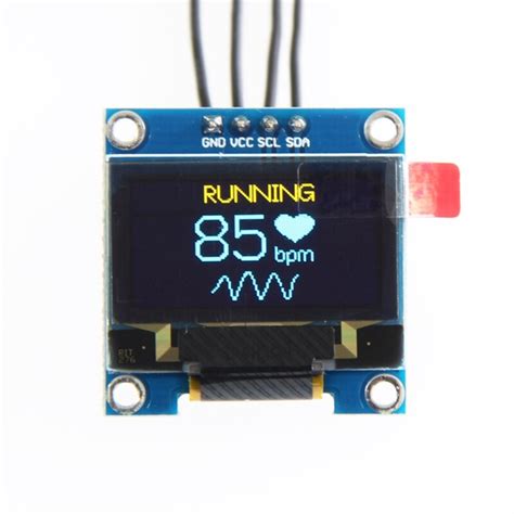 0 96 inch iic i2c serial gnd 128x64 oled lcd led d grandado