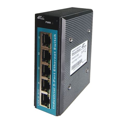 Industrial 5 Port Gigabit Ethernet Switch Shenzhen ATC Technology CO LTD