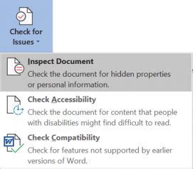 Inspect A Word Document For Integrity And Flaws What Professional Writers Do