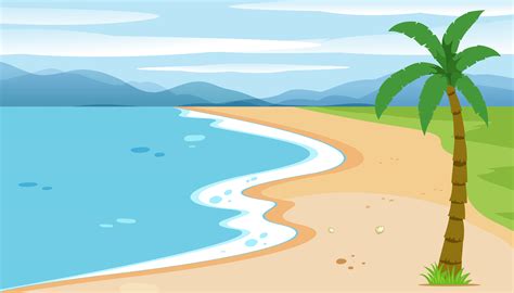 Beach Scene Svg Beach Cut File Beach Vector Beach Svg Vrogue Co