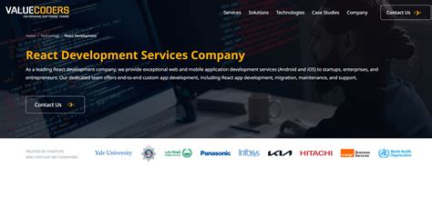 Top 10 Reactjs Development Companies In 2024 3brain Technolabs