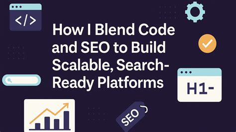 How I Blend Code And Seo To Build Scalable Search Ready Platforms