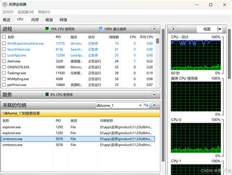 文件被占用，无法直接删除文件oracle 安装目录删除时提示被占用 Csdn博客