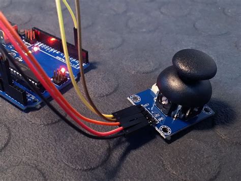 how to connect and use analog joystick with an arduino arduino arduino projects electronics