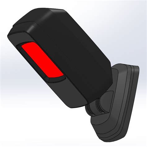 固定式条码扫描器step模型图纸下载 懒石网 固定式条码扫描器step模型图纸下载 懒石网