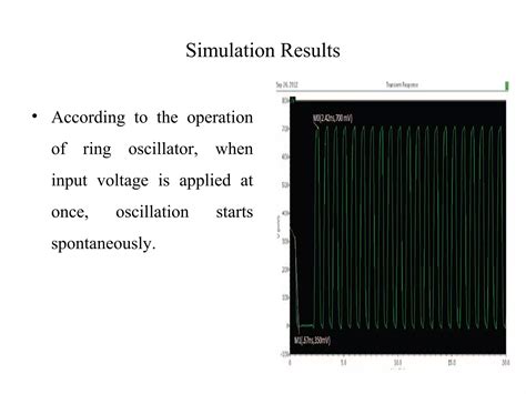 Design Of Cmos Based Ring Oscillator Ppt Consumer Electronics Technology And Computing