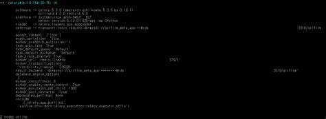 Celery Inspect Worker 설정값 확인