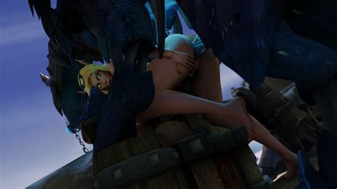 Rule 34 1animal 1girls 3d Blizzard Entertainment Blonde Hair Blood