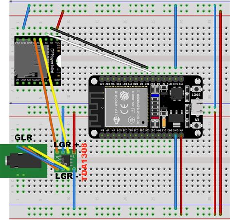 esp32 dfplayer tda1308 mp3 player what am i doing wrong r esp32