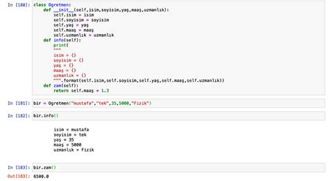 Python Ile Nesne Tabanlı Programlama Object Oriented Programming