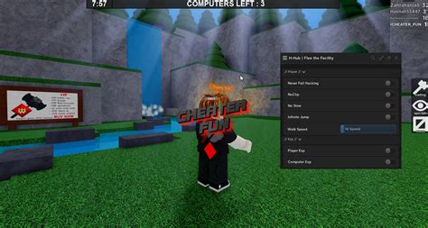 Flee The Facility Script H Hub Noclip Auto Hack Esp