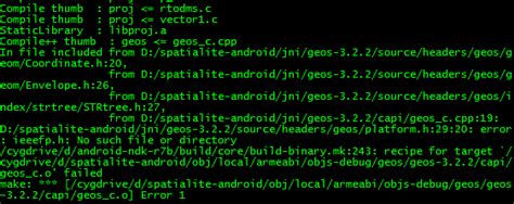 在android上利用ndk编译并使用spatialite库（windows环境） spatialite android 编译 csdn博客