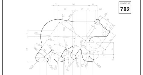 2d Cad Exercises 782 Artofit 2d Cad Exercises 782 Artofit
