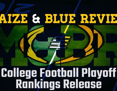 Michigan checks in at No. 5 in initial College Football Playoff ...