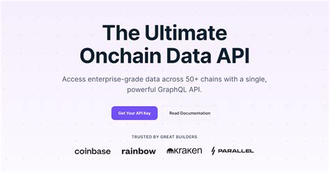 Access Enterprise Grade Data Across 50 Chains With A Single Powerful Graphql Api
