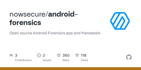 Github Nowsecureandroid Forensics Open Source Android Forensics App