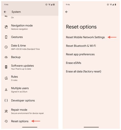 mobile data not working how to fix
