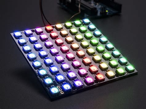 Neopixel Grid Rgb 8x8 Neomatrix Van Adafruit 1487 Vanallesenmeer