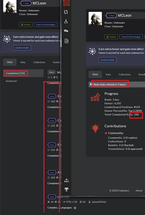 List Of Confirmed Cheaters · Issue 1378 · Codewars · Github