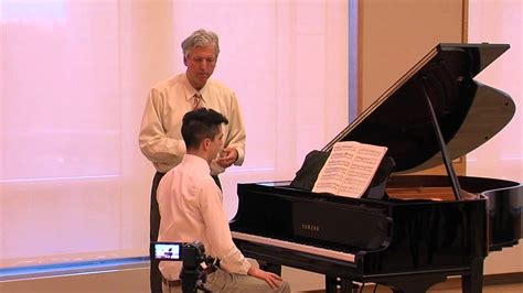 Pianist Brian Ganz Teaches Master Class At Strathmore In Bethesda Youtube
