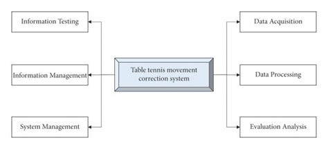 Functional Requirements Of The Table Tennis Motion Correction System