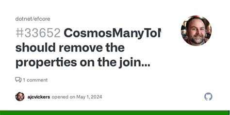 Cosmosmanytomanyjoinentitytypeconvention Should Remove The Properties On The Join Entity Type