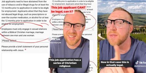 Job Description Requires Applicants To Be In Biblical Christian