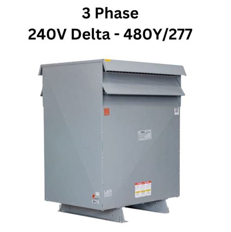 3 Phase 240v Delta 480v Delta 277 Converter Usa