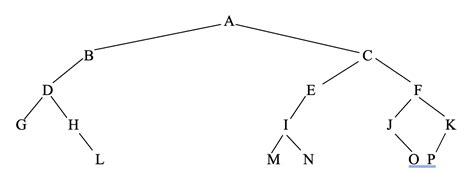solved perform an inorder traversal of the tree diagrammed