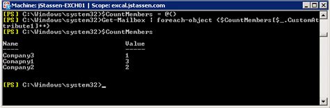 Grouping Mailboxes With Powershell Thoughts