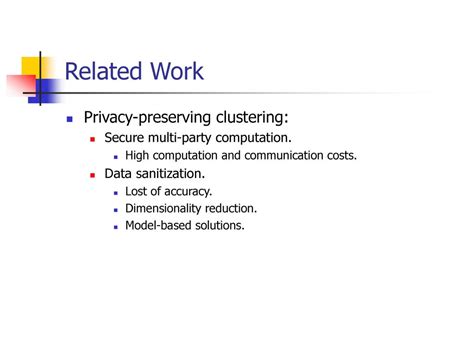 privacy preserving clustering ppt download