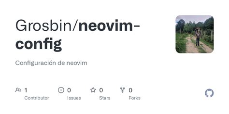GitHub Grosbin neovim config Configuración de neovim