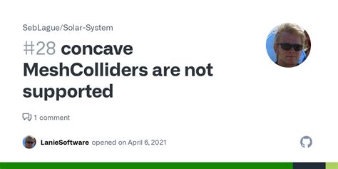 Concave MeshColliders Are Not Supported Issue SebLague Solar