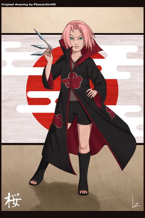 Akatsuki Sakura By Lee Nus On DeviantArt