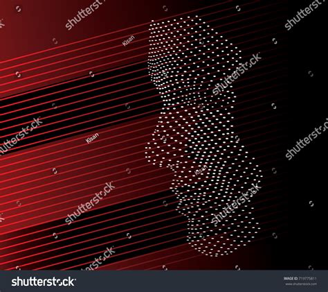 Abstract Face Vector Stock Vector Royalty Free 719775811 Shutterstock