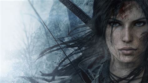 Lara Croft With A Bow In Rise Of The Tomb Raider Concept Art Hd