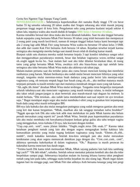 Sex Ngentot Tiga Sepupu Yang Cantik Pdf