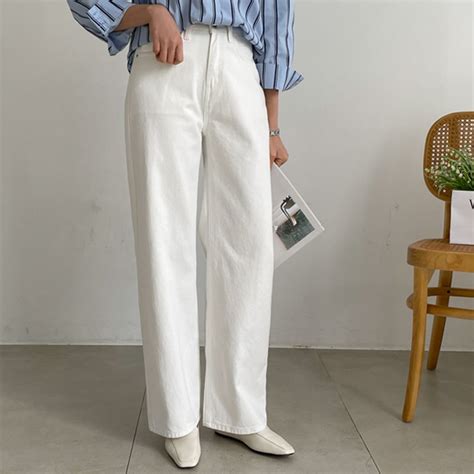 포스티 제라스 코튼 세미 와이드 팬츠 79427