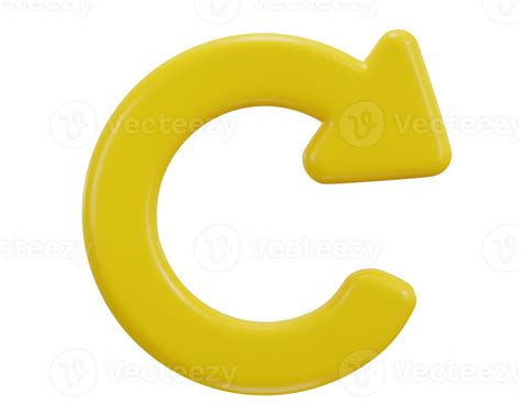 Refresh Icon 3d Rendering Illustration 47247733 Png