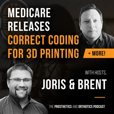 The Prosthetics And Orthotics Podcast Medicare Releases Correct Coding For 3d Printing And