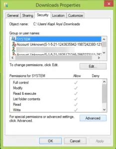 Failed To Enumerate Objects In The Container Access Is Denied