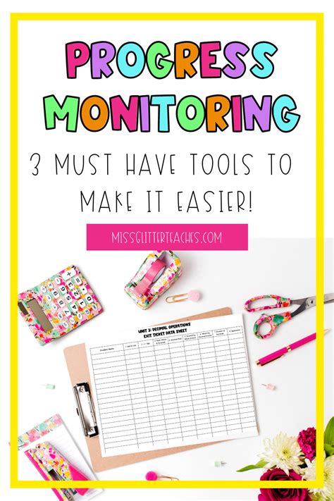 The Best Tools For Progress Monitoring Miss Glitter Teaches