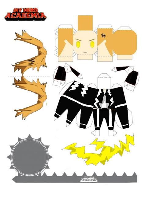 Denki Kaminari Papercraft 3d Kartlar Çizim Fikirleri 3d Kağıt