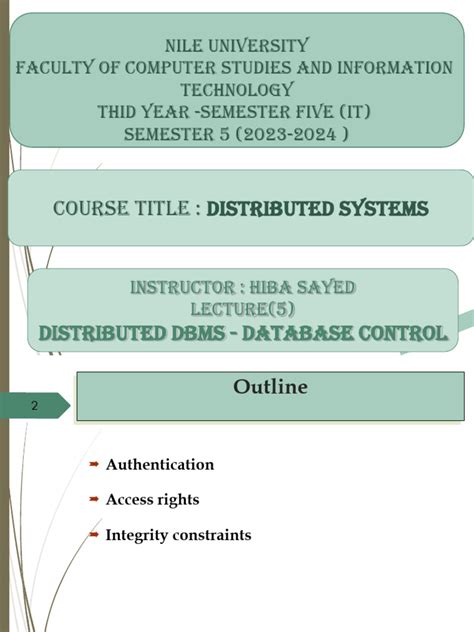 Distributed Systems Lecture 5 Pdf Relational Database Databases
