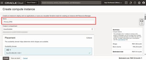 configure bind9 domain name system in oracle cloud infrastructure